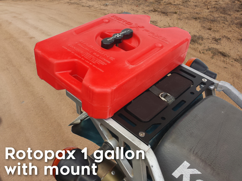 PMR - Kawasaki KLR650 ADVENTURE Series Rear Luggage Rack (1987 - 2007 ...