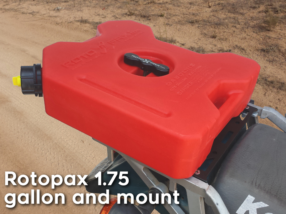 PMR - Kawasaki KLR650 ADVENTURE Series Rear Luggage Rack (1987 - 2007 ...